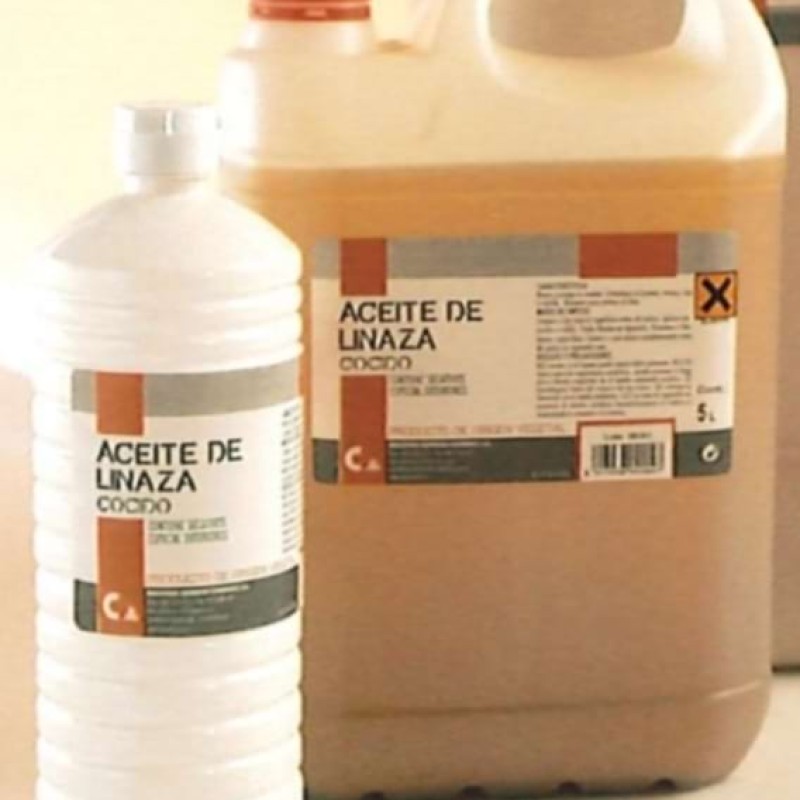 aceite linaza cocido